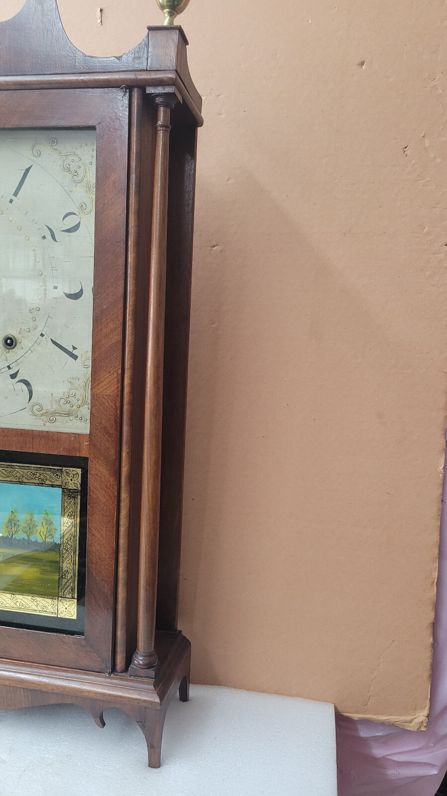 Beautiful Eli Terry & Sons Pillar & Scroll Shelf Clock, Circa 1839 | eBay