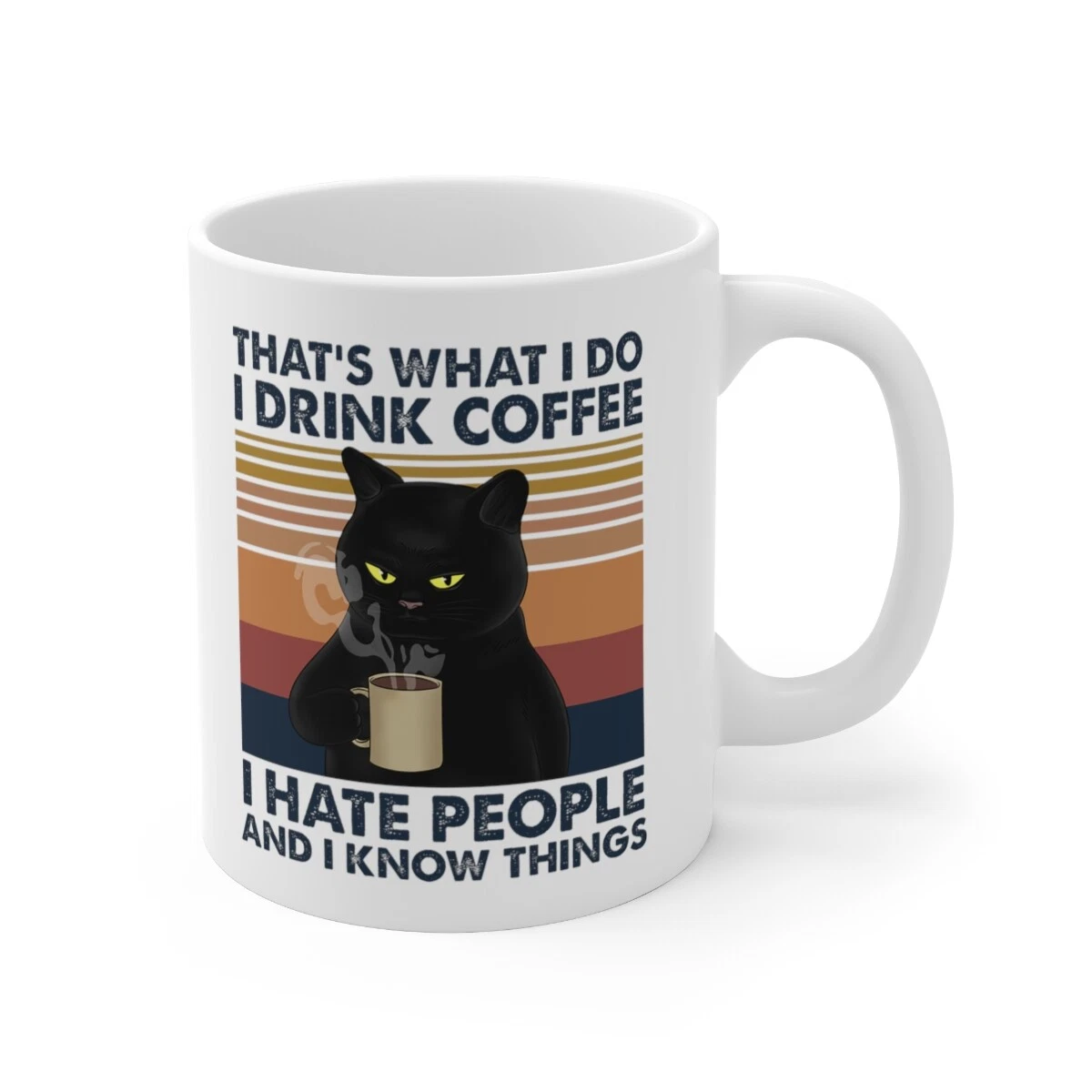 Grumpy Cat Hate Coffee