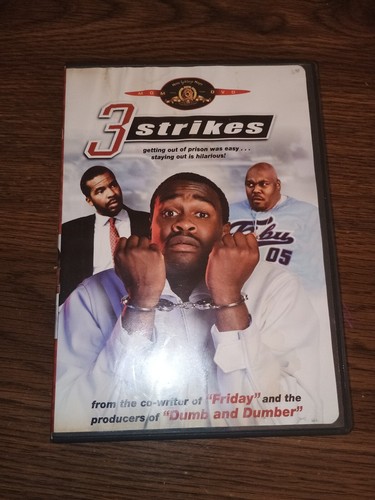 3 Strikes DVD 2000 Brian Hooks Comedy Rare OOP - Case Damage | eBay