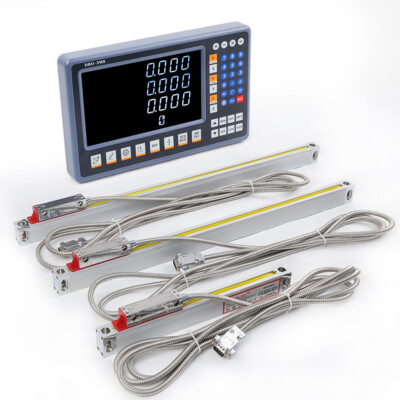 2 Axis 3 Axis Digital Readout 8'' LED Screen DRO TTL Glass Linear Scale ...
