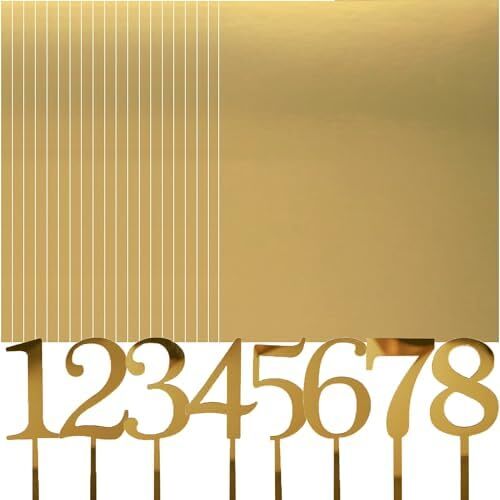 Metallic Gold Foil Paper Cardstock (30 Sheets) | eBay