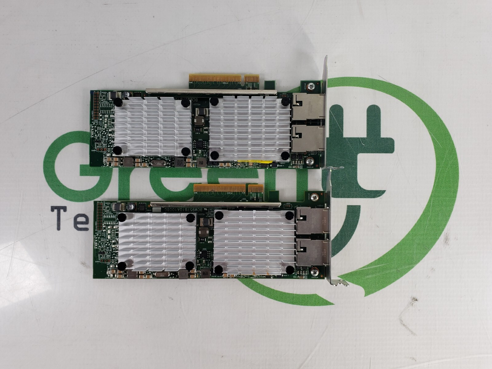 Lot of 2 HP 657128-001 Low Profile Ethernet 10Gb 2-Port 530T Adapter | eBay