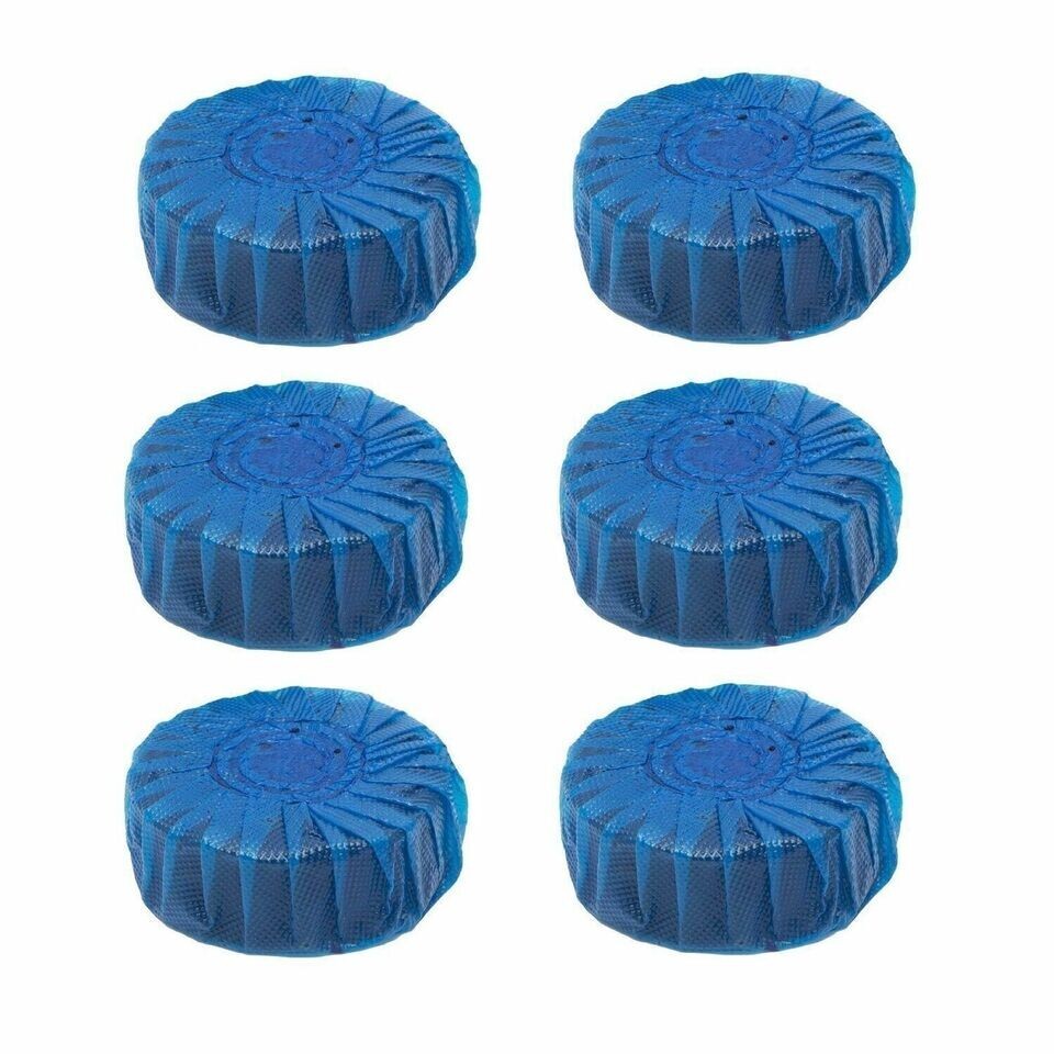 36 x Toilet Cistern Blocks Blue Tablets Bloo Packs Block Freshener ...