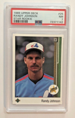 Graded 1989 Upper Deck Randy Johnson Star Rookie Card | eBay