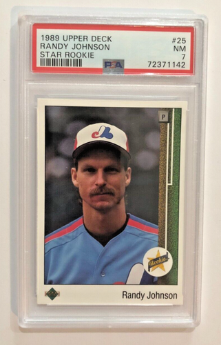 Graded 1989 Upper Deck Randy Johnson Star Rookie Card | eBay