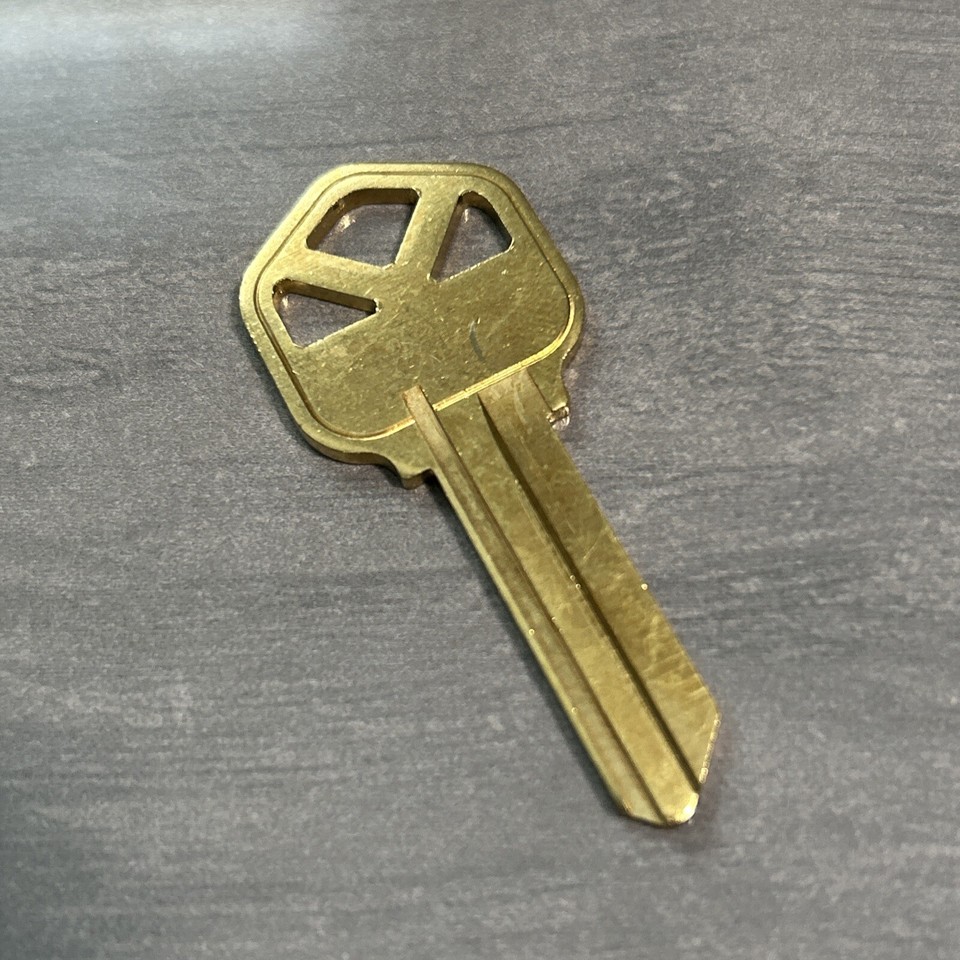 4 PK KWIKSET KW-1 House Key Blanks BRASS Maintenance Home Business Use ...