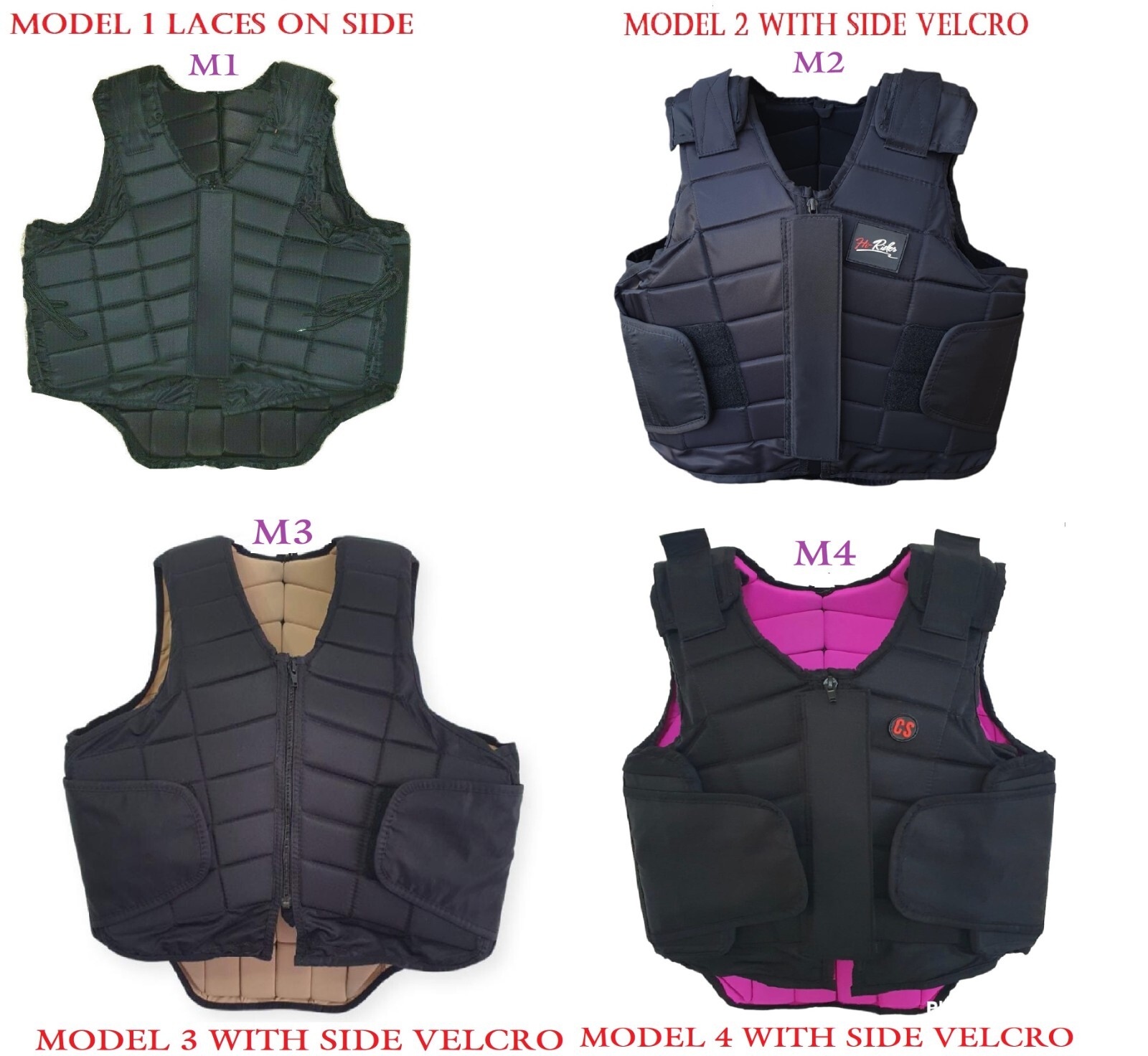 Body Protector Horse Riding Vest Safety Protective Guard Adult Unisex ...