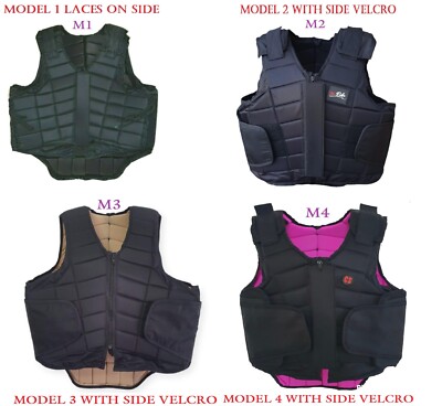 Body Protector Horse Riding Vest Safety Protective Guard Adult Unisex ...