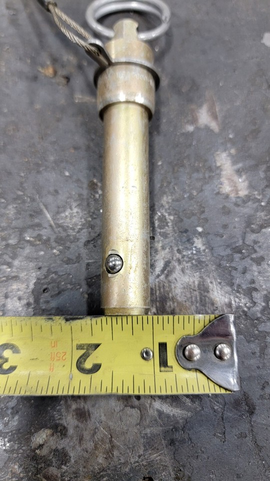 Quick Release Push Pull Ball Lock Pins, 5/8 X 2 Military Issue .625" 5/ ...