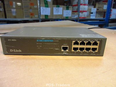 D-Link DFE-908Dx Dual Speed Hub Class II 10Base-T/100Base-TX 10/100 ...