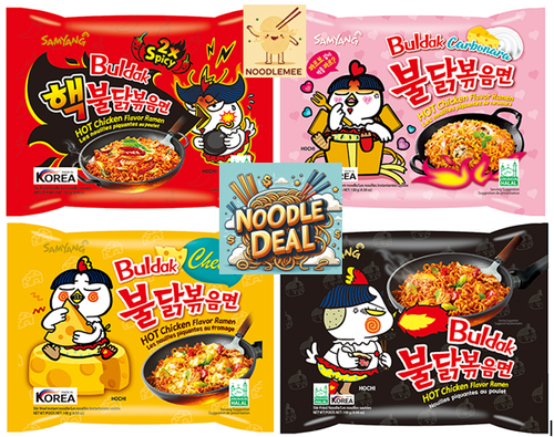Buldak Spicy Noodles Individual Packs - Choose your Mix | eBay UK