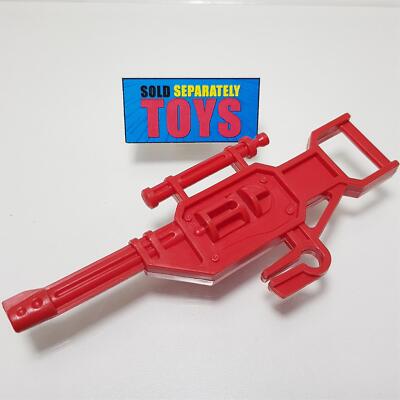 Vtg Bravestarr Fort Kerium GUN 1986 Bravestar playset red weapon ...