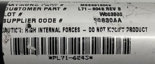 L71-6043 GENUINE PACCAR HOOD STRUT OEM - DAMAGED for sale online | eBay