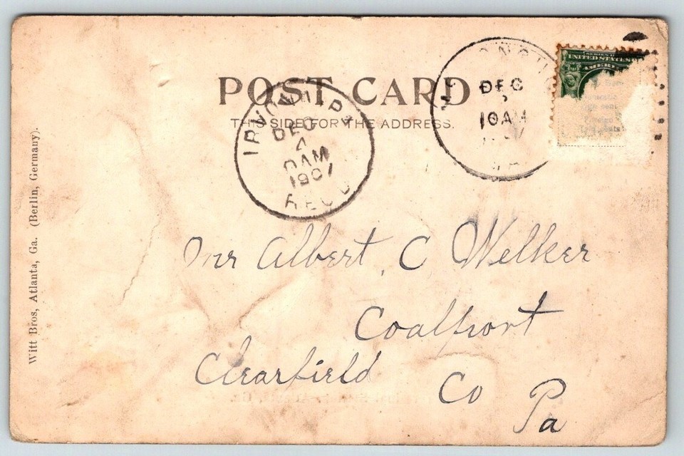 1907 Terminal Station Atlanta Georgia Postcard | eBay