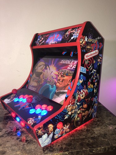 THE ULTIMATE CUSTOM Multicade Tabletop Bartop Arcade Cabinet Raspberry ...