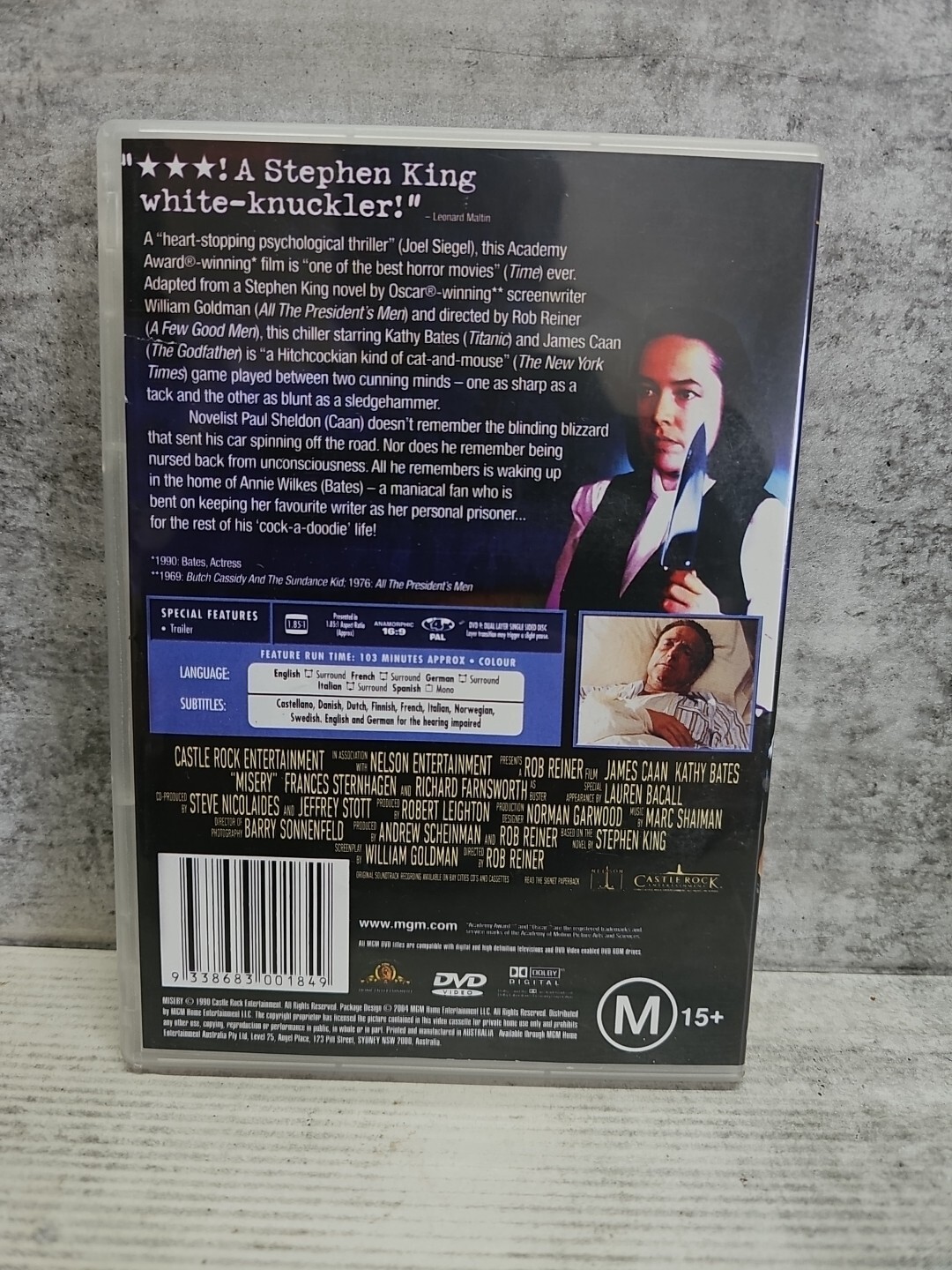 Misery (DVD, 1990) 9338683001849 | eBay