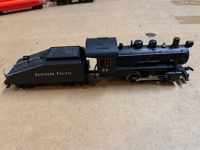 TYCO Southern Pacific Electric HO Scale Freight Train Set in Box (ca ...