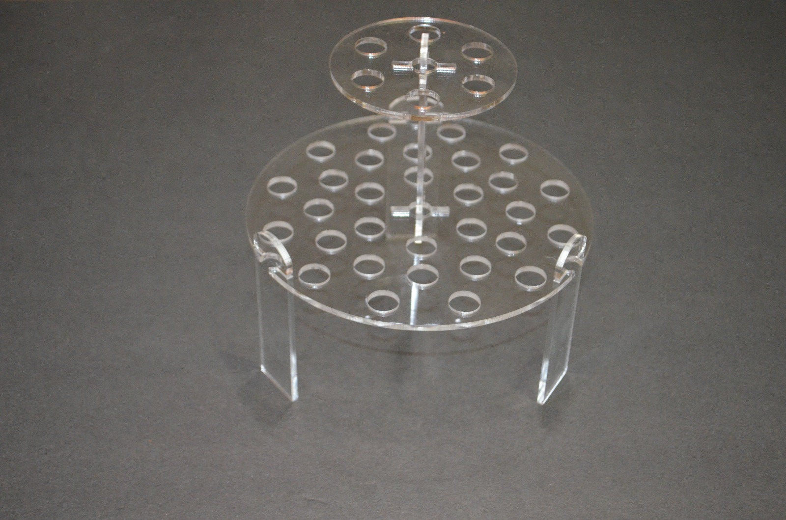 Acrylic Coral Frag Rack Round Multi level Stand | eBay