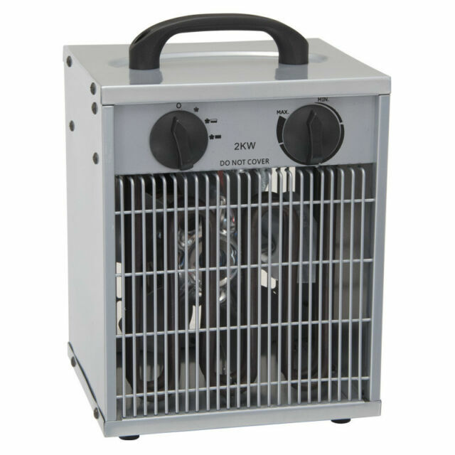 Apollo 77017 2000W Electric Greenhouse Heater - Silver for sale online ...