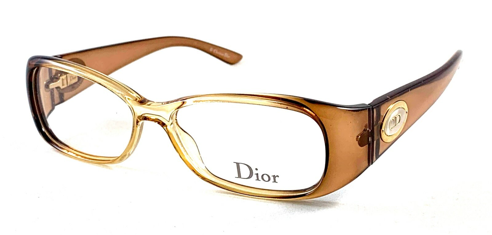 CHRISTIAN DIOR CD3151 CD 3151 Clear Brown Eyeglass Frame Eyewear | eBay
