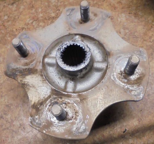 1997 Honda Fourtrax TRX300 TRX 300 4X4 Rear Axle Hub Spindle Wheel ...