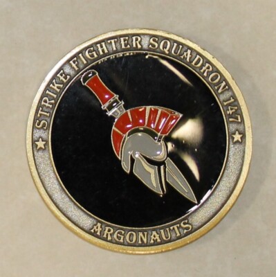 Commander Sanders Strike Fighter Squadron VFA-147 Argonauts Navy ...