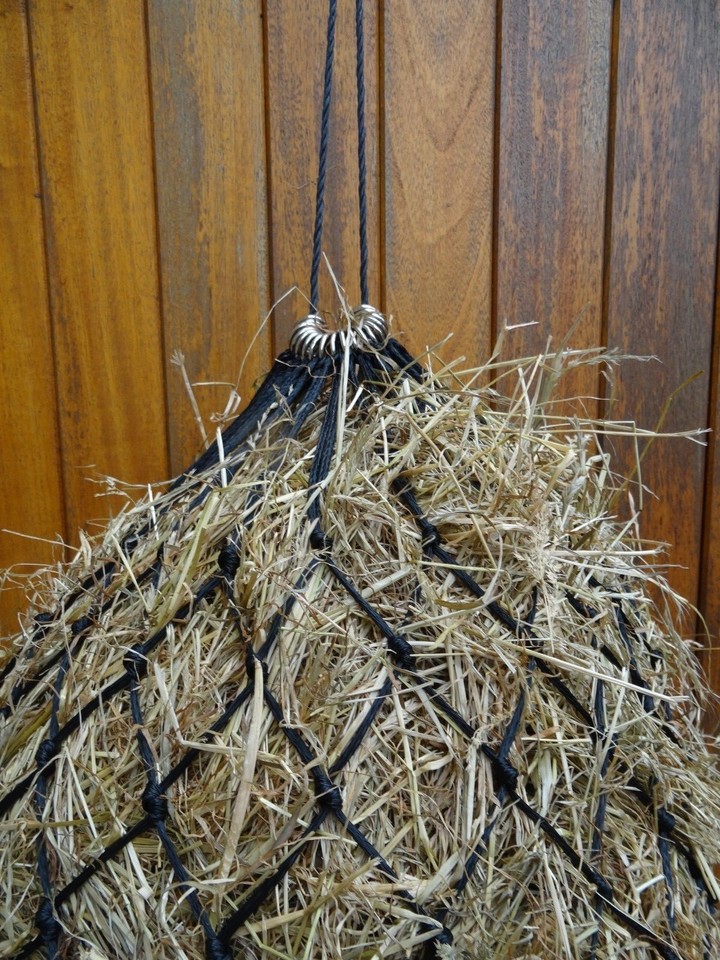 2 Pack* Large 42" Ringed Haynets Haylage Hay Net Small Mesh Extra ...
