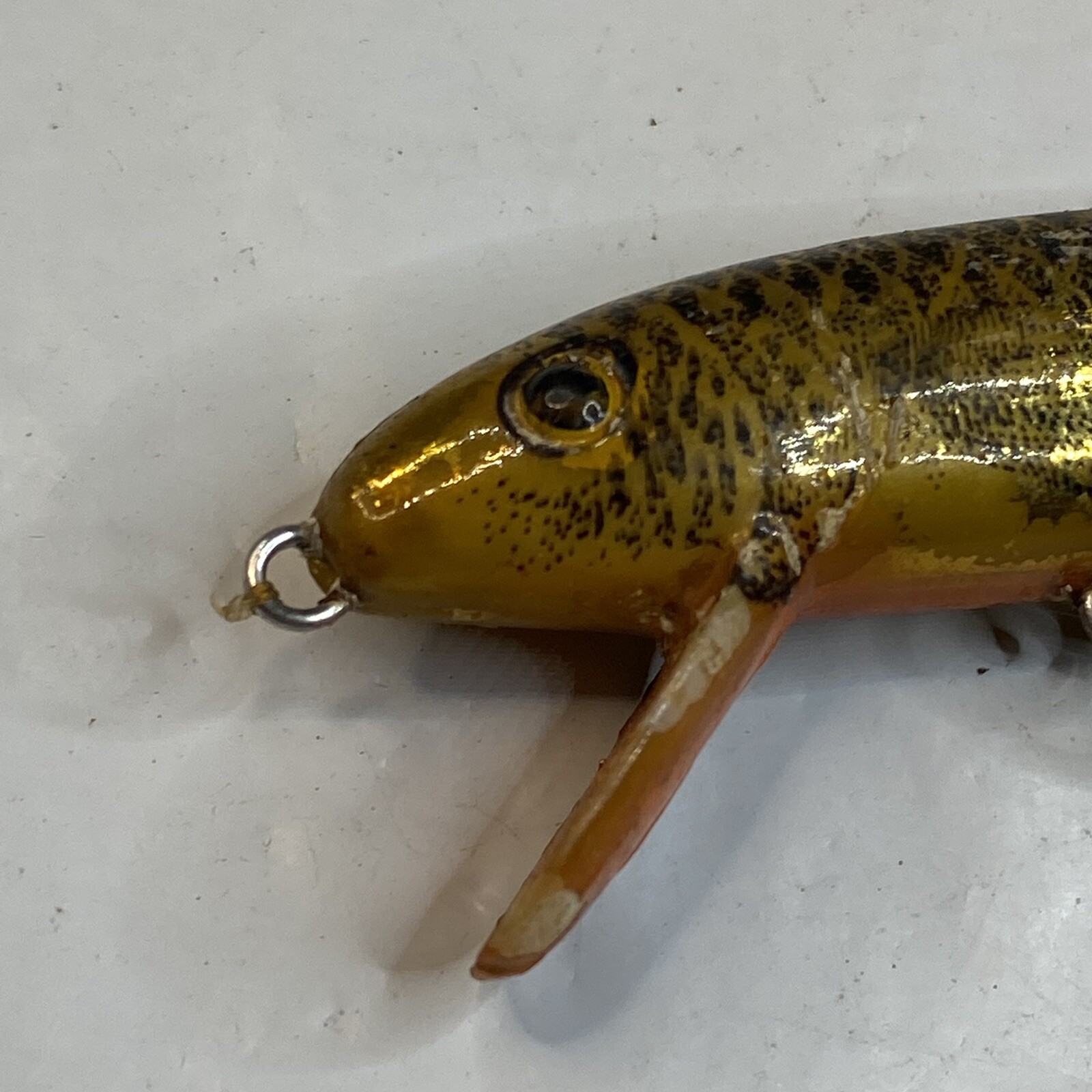 Vintage Fishing Lure Cotton Cordell Redfin Wild Golden Shiner Color ...