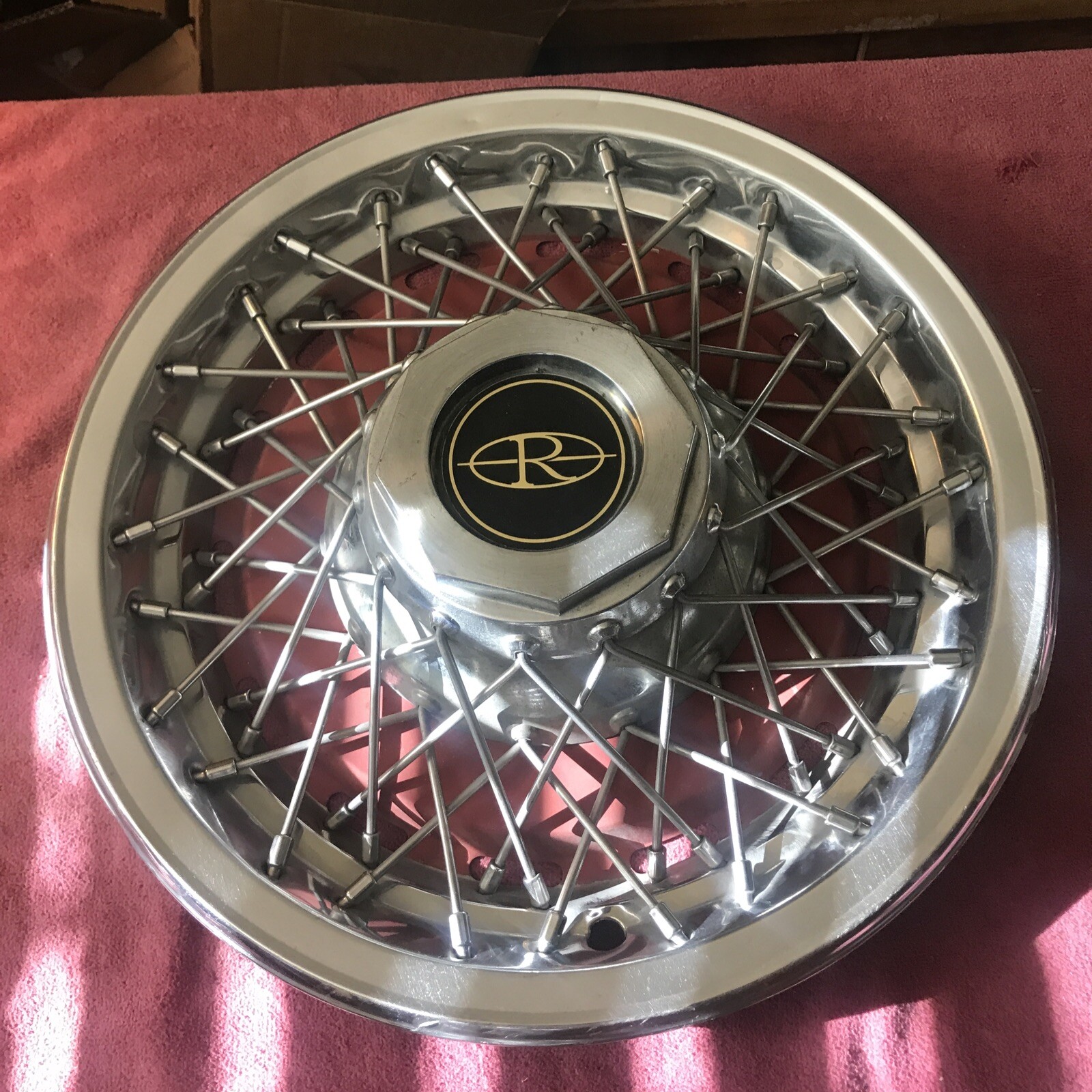 VINTAGE 15 INCH WIRE SPOKE HUBCAP WHEEL COVER BUICK regal regency | eBay