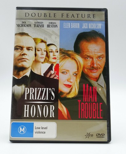Man Trouble + Prizzi's Honour - 1992 1985 - R4 DVD - Jack Nicholson ...
