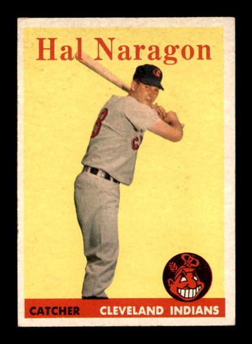1958 Topps #22 Hal Naragon EXMT/EXMT+ X3089393 | eBay