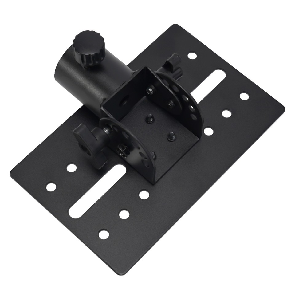 Rotatable 35mm Metal Mount Tripod Pole DJ Speaker Stand Adapter Top Cap ...