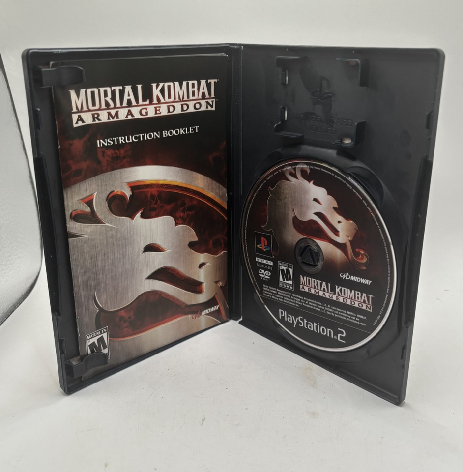 PS2 PlayStation 2 Mortal Kombat Armageddon - Tested & Works | eBay UK