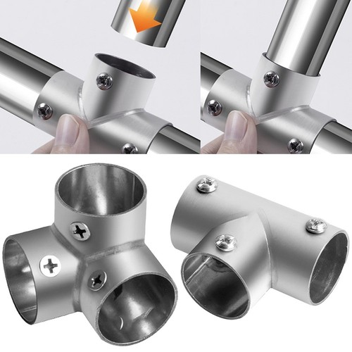 Connecteur robuste en acier inoxydable pour rails de v tements et montage de me | eBay