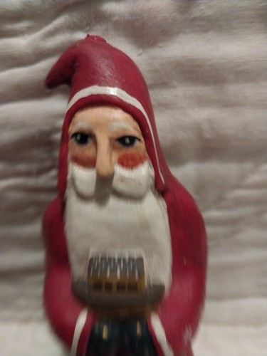 RANDY TATE SANTA WITH NOAH'S ARK FOLK ART FIGURE | eBay