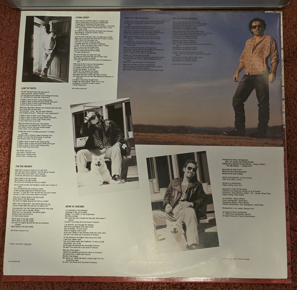 Bruce Springsteen Lucky Town Vinyl Schallplatte, VG+/NM | eBay.de