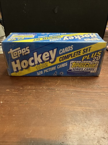 Topps 1992 Hockey Trading Cards 1992 Complete Set Of 528 Plus 20 Topps ...