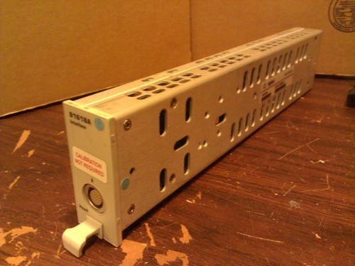 Agilent HP 8163A + 81618A + 81624A Optical Sensor Lightwave Multimeter ...