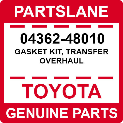 04362-48010 Lexus RX300 Toyota Highlander OEM Transfer Overhaul Gasket ...