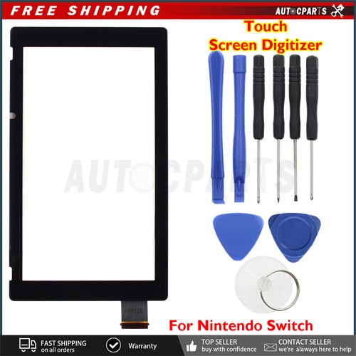 Black New LCD Touch Screen Digitizer Glass Replacement For Nintendo ...
