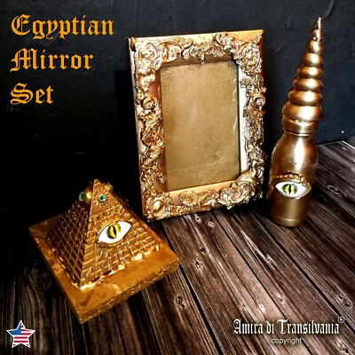 altar witchcraft decor witch decoration magic ritual mirror frame ...