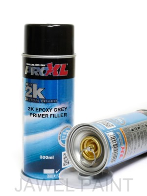 2K Epoxy Primer Aerosol 300ml Genuine Tru 2K Epoxy Grey Primer Filler ...
