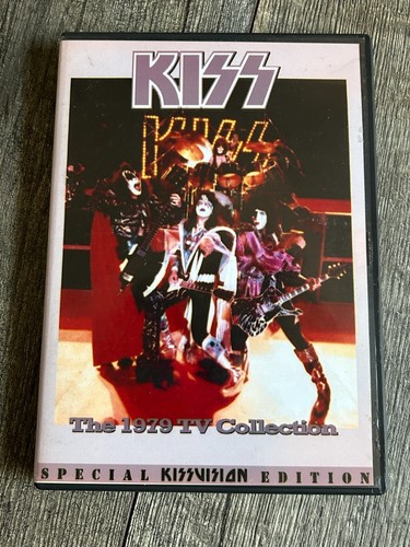 KISS DVD R The 1979 TV Collection Kissvision 2003 Vintage Kiss Aucoin ...