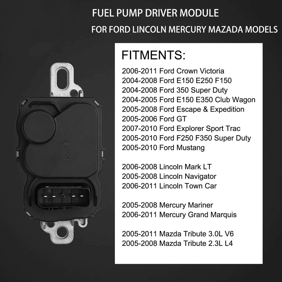 590-001 Fuel Pump Driver Module For 2005-2008 Ford F150 4.6L/5.4L/4.2L ...