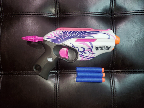 Nerf Rebelle Pink Crush Soft Dart Blaster Gun Toy Weapon 2013 Hasbro ...