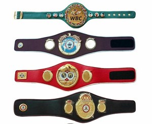WBC WBO IBF WBA Boxing Championship Belt Replica High Quality Adult ...