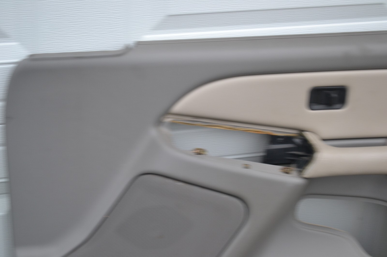 99-02 GMT 800 - Interior Door Trim Panels Set Gray & Tan Two Tone Power ...