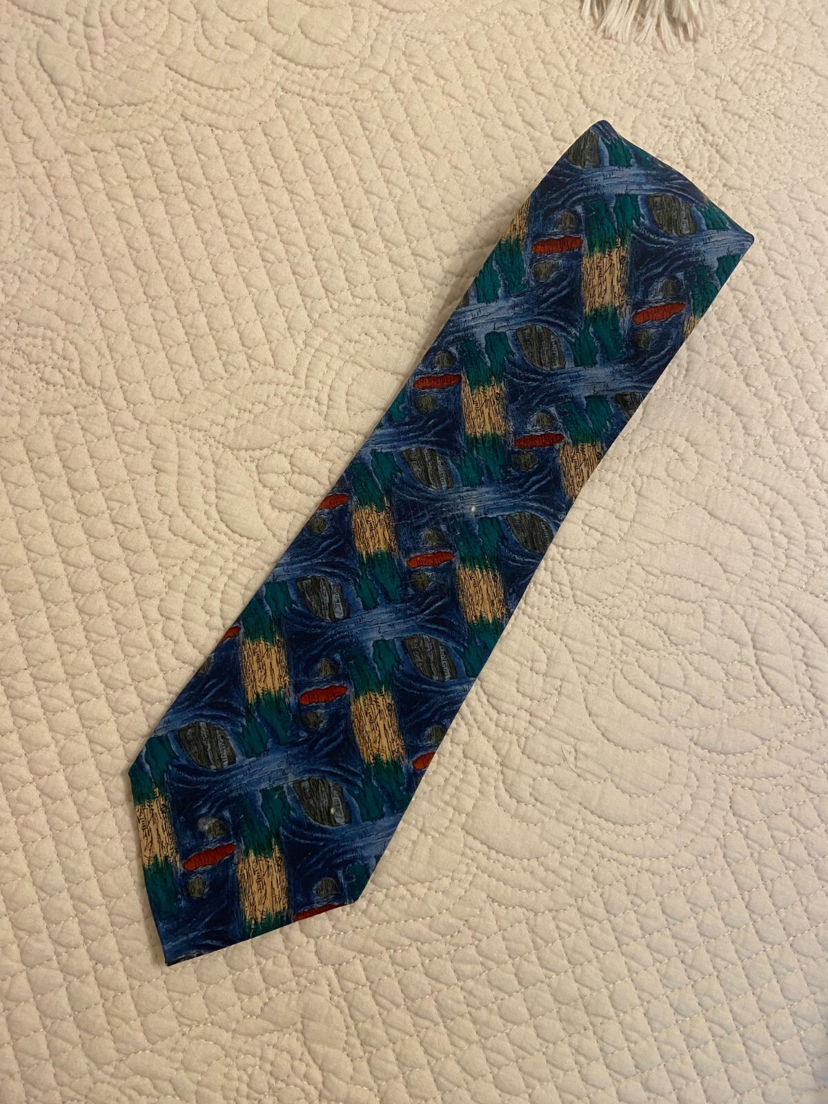 Jerry Garcia Banyan Tree Collection Silk Tie - Gem