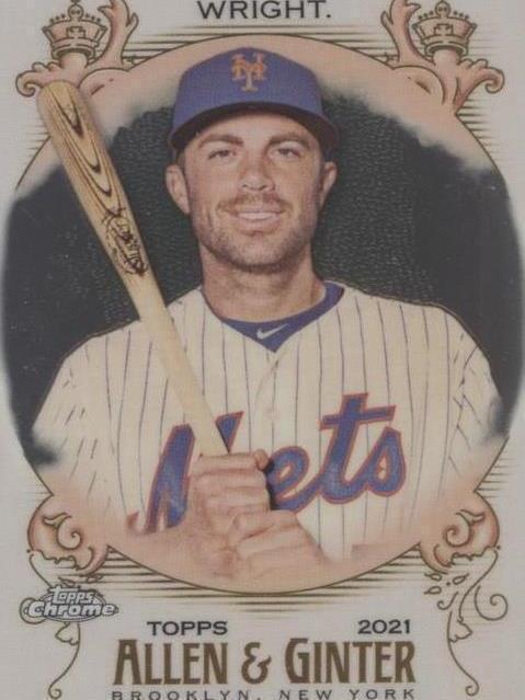 2021 Topps Allen & Ginter Chrome - David Wright #34 for sale online | eBay