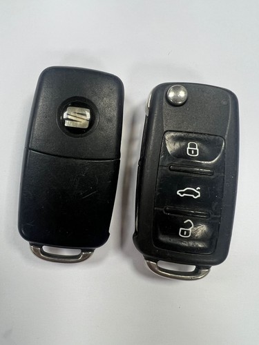 GENUINE SEAT 3 BUTTON REMOTE FLIP KEY FOB IBIZA LEON ETC! TESTED 6J0 ...